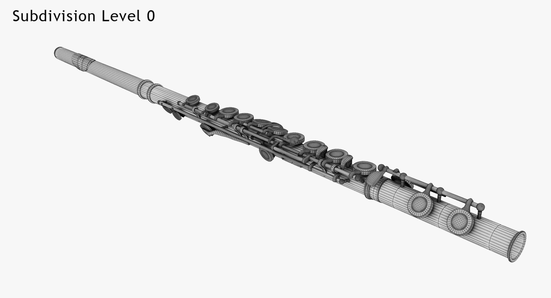 3D Model Flute - TurboSquid 1309512