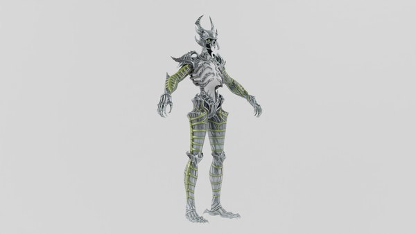3D model Robot Demon Lowpoly Rigged - TurboSquid 2034339