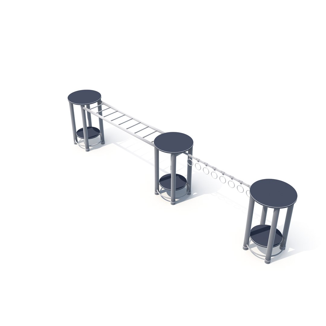 Sports Track Equipment Parkour 3D - TurboSquid 1952690