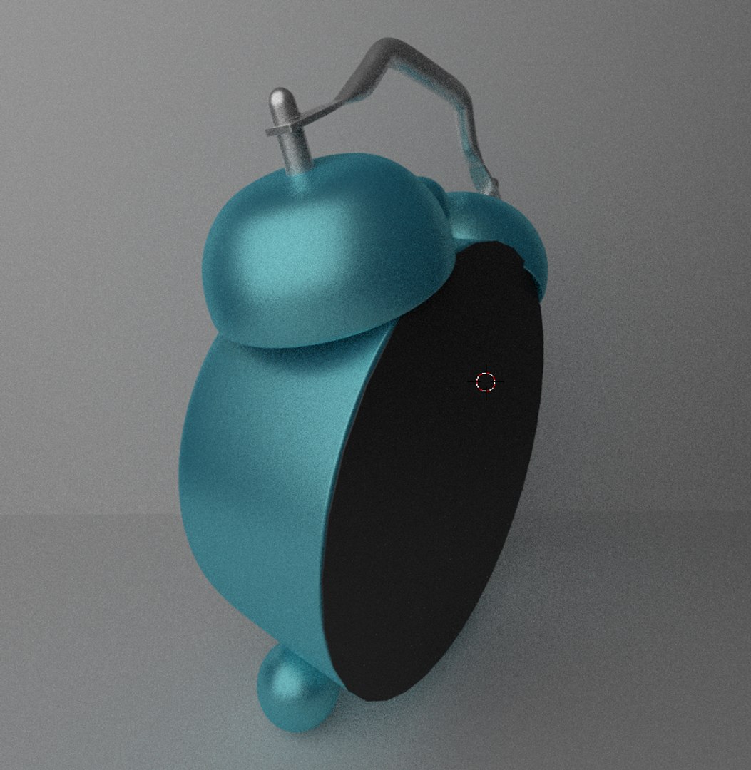 Blue clock 3D model - TurboSquid 1225164