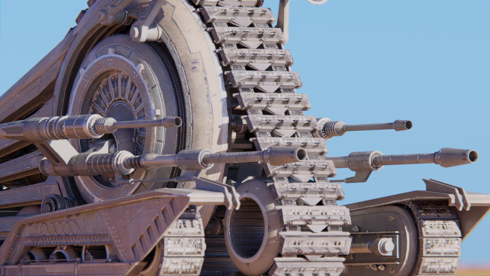 3D Star Wars NR-N99 Persuader Tank Droid Model - TurboSquid 2325923