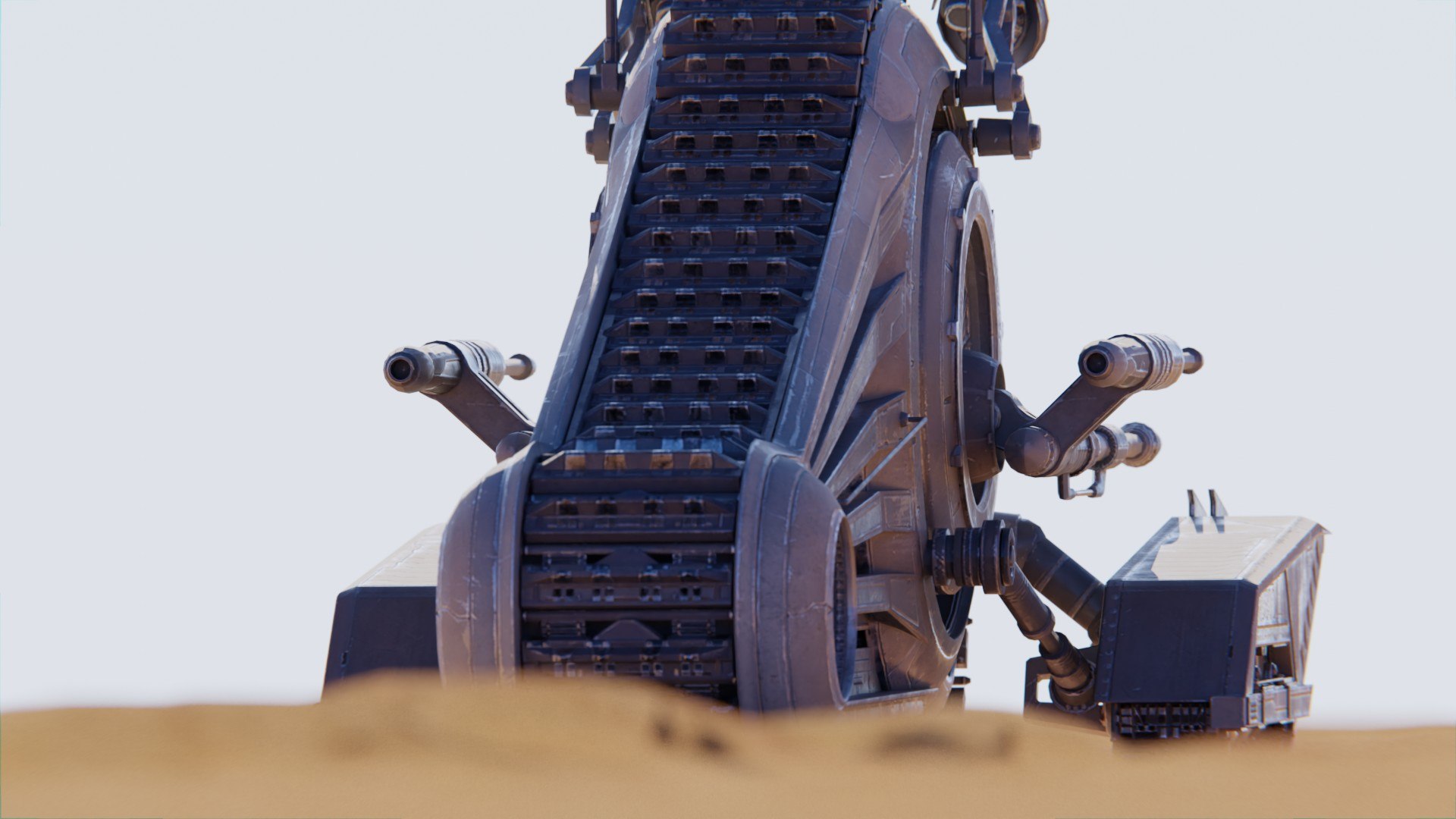 3D Star Wars NR-N99 Persuader Tank Droid Model - TurboSquid 2325923