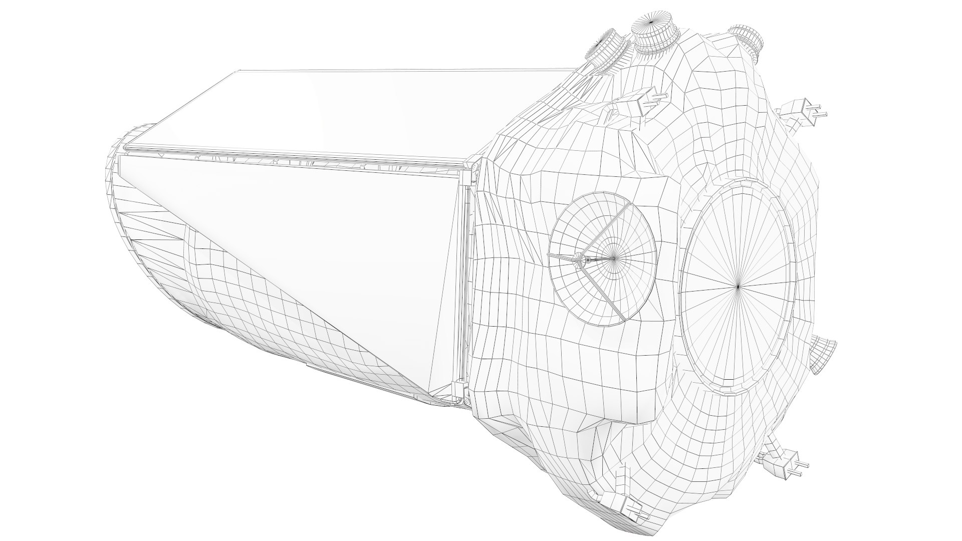 3D Model Kepler Space Telescope Nasa - TurboSquid 1549116