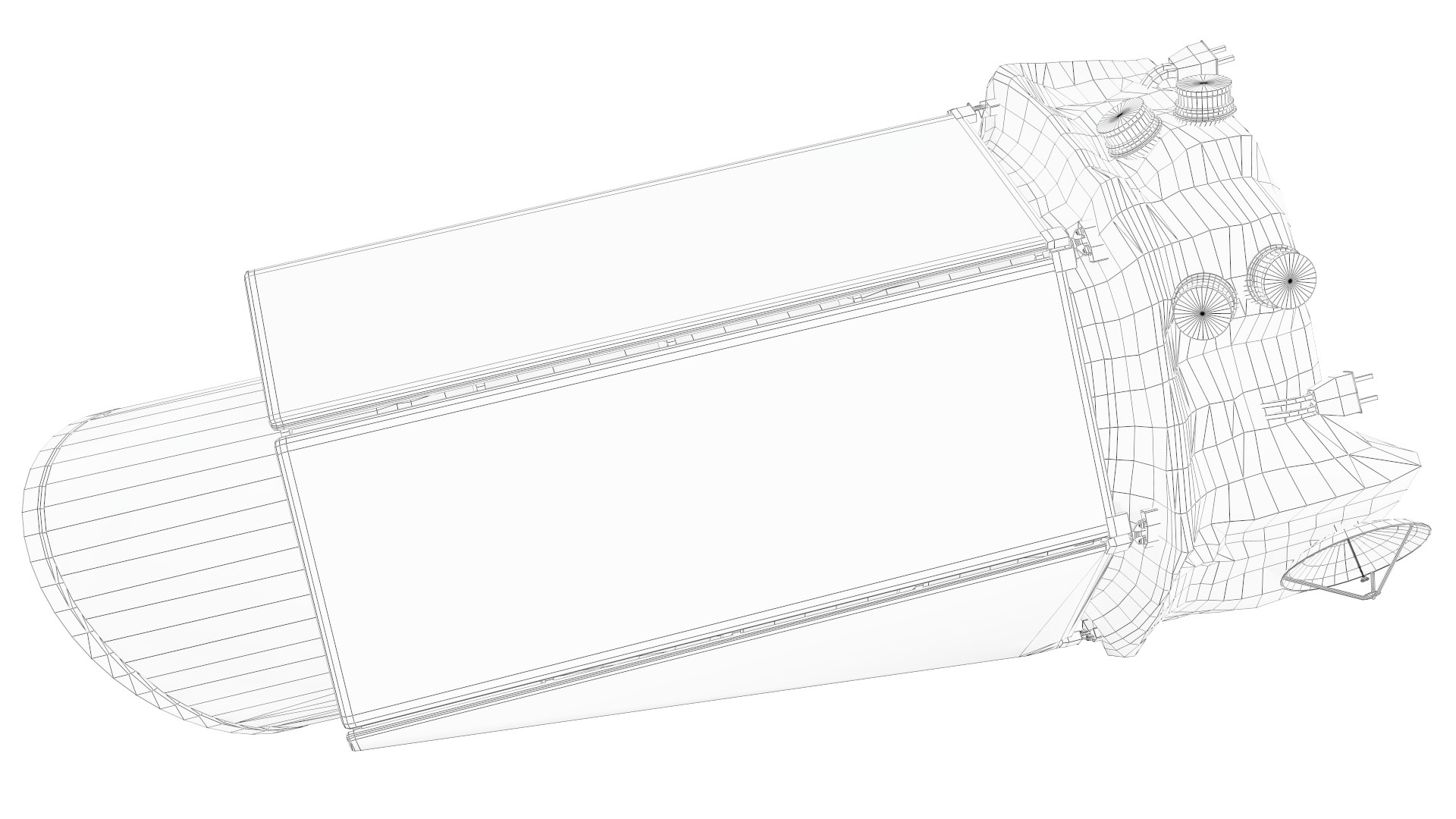 3D Model Kepler Space Telescope Nasa - TurboSquid 1549116