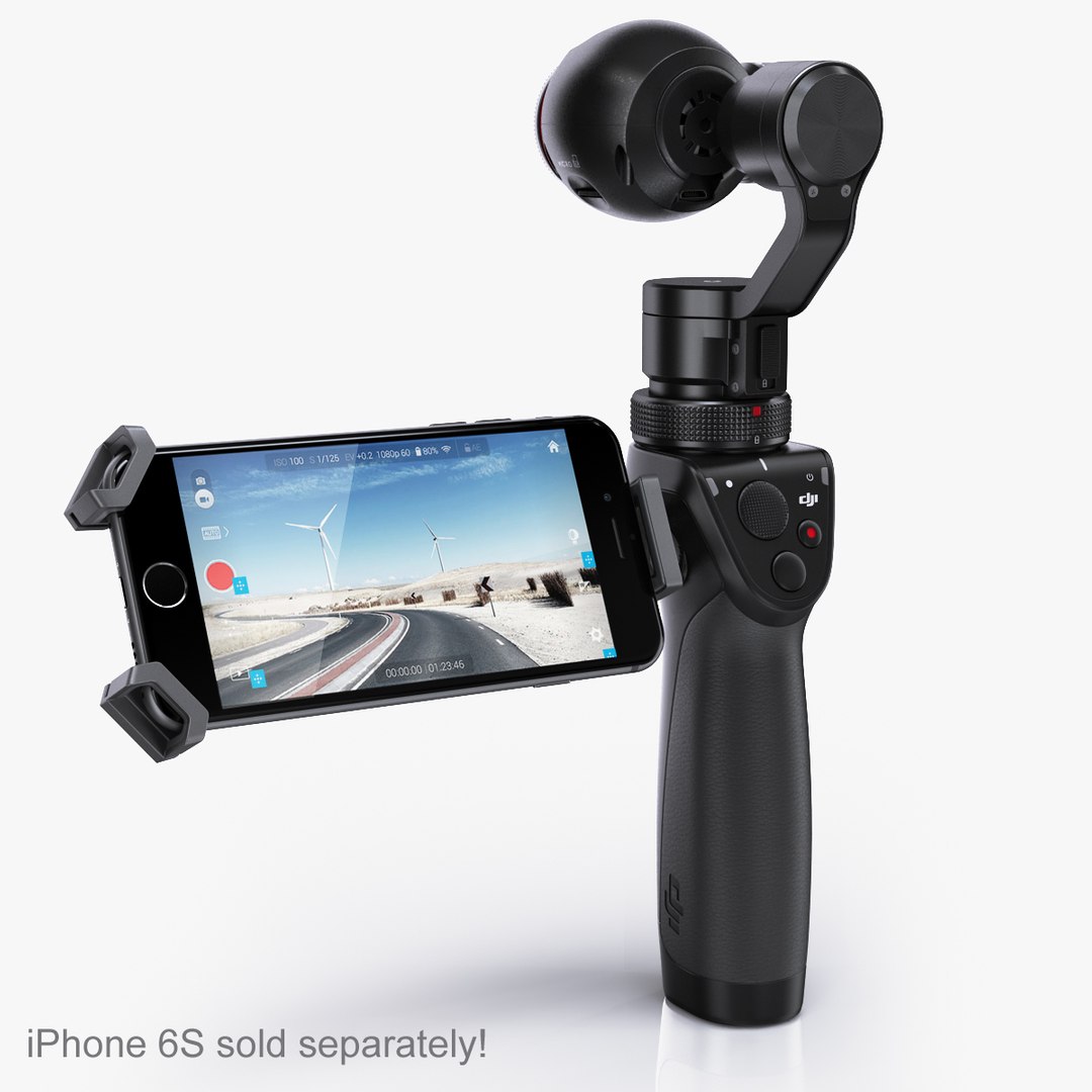 3d Dji Osmo Camera