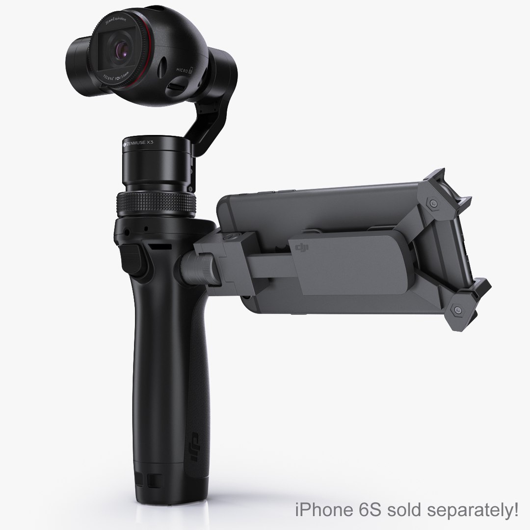 3d Dji Osmo Camera