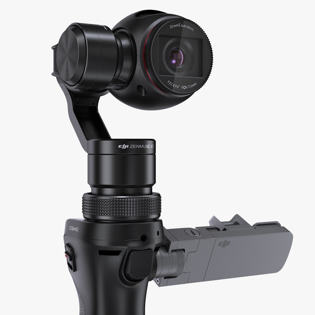 3d Dji Osmo Camera