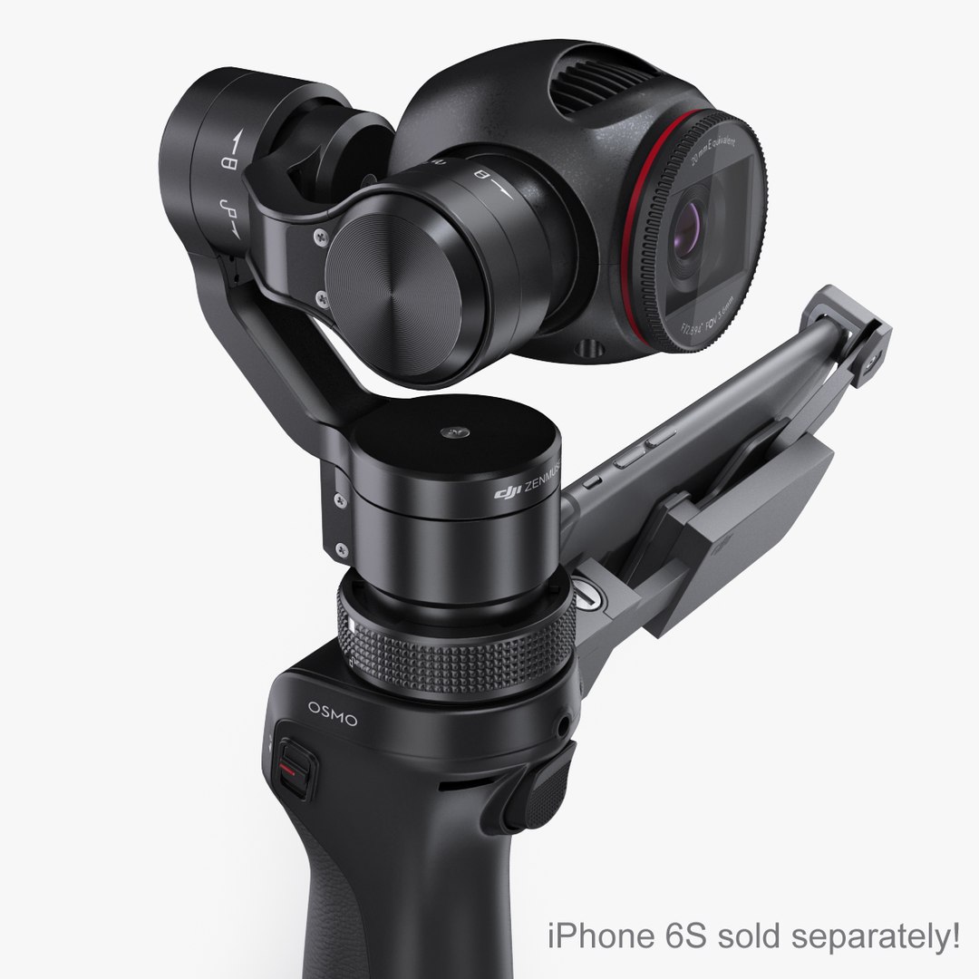 3d Dji Osmo Camera