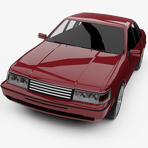 3d Generic Classic Car Oxford Model