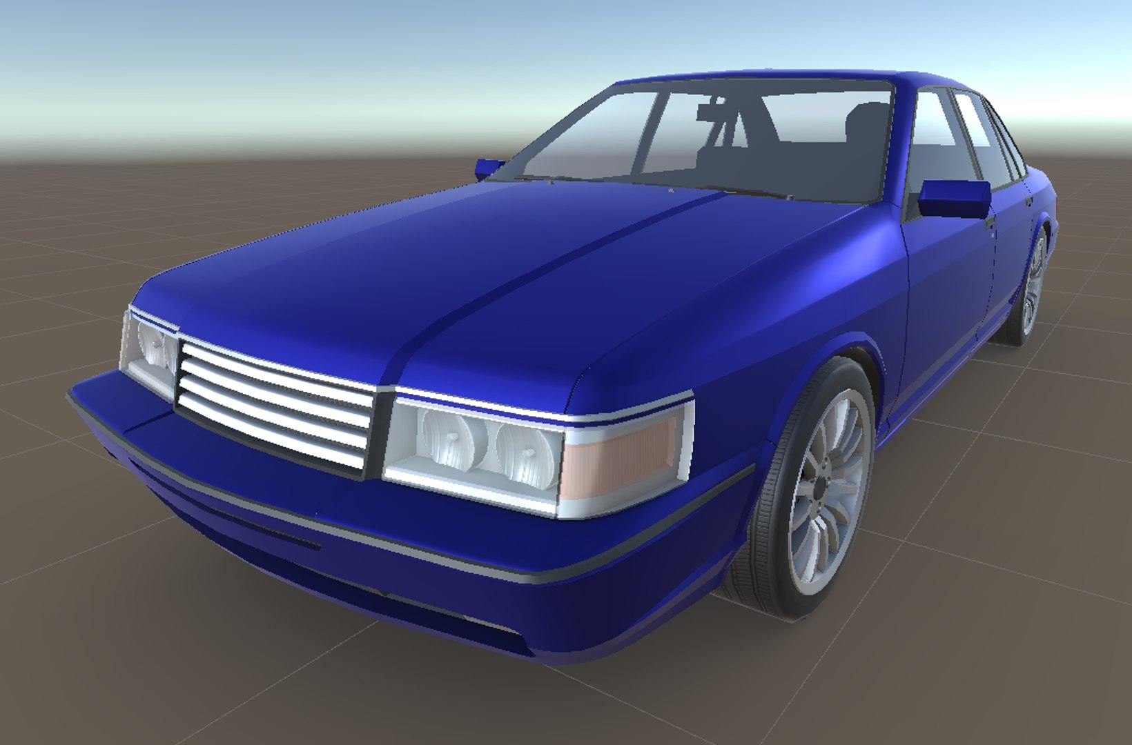 3D Generic Lowpoly Sedan Thompson - TurboSquid 2172050