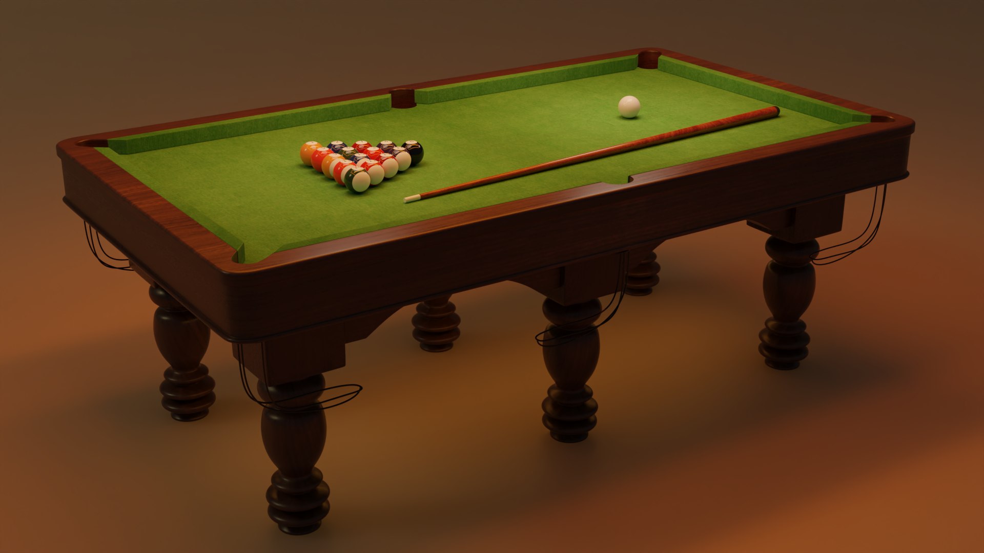3D model Snooker Table - TurboSquid 2010251