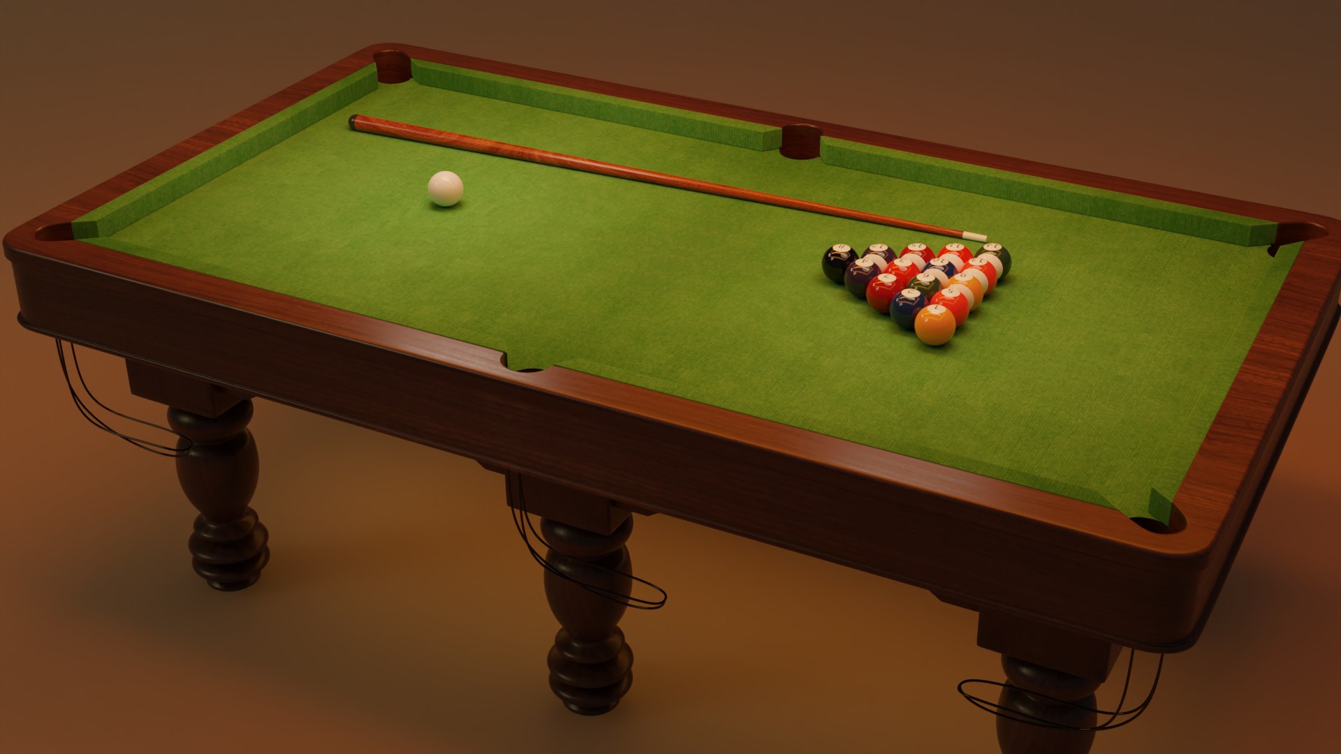 3D model Snooker Table - TurboSquid 2010251