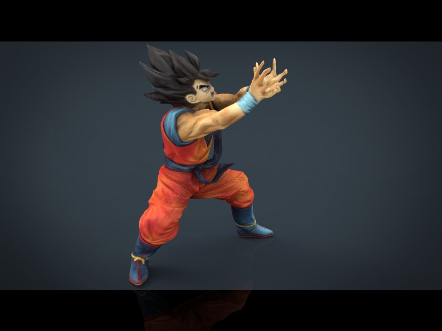 3D Goku - TurboSquid 1249730