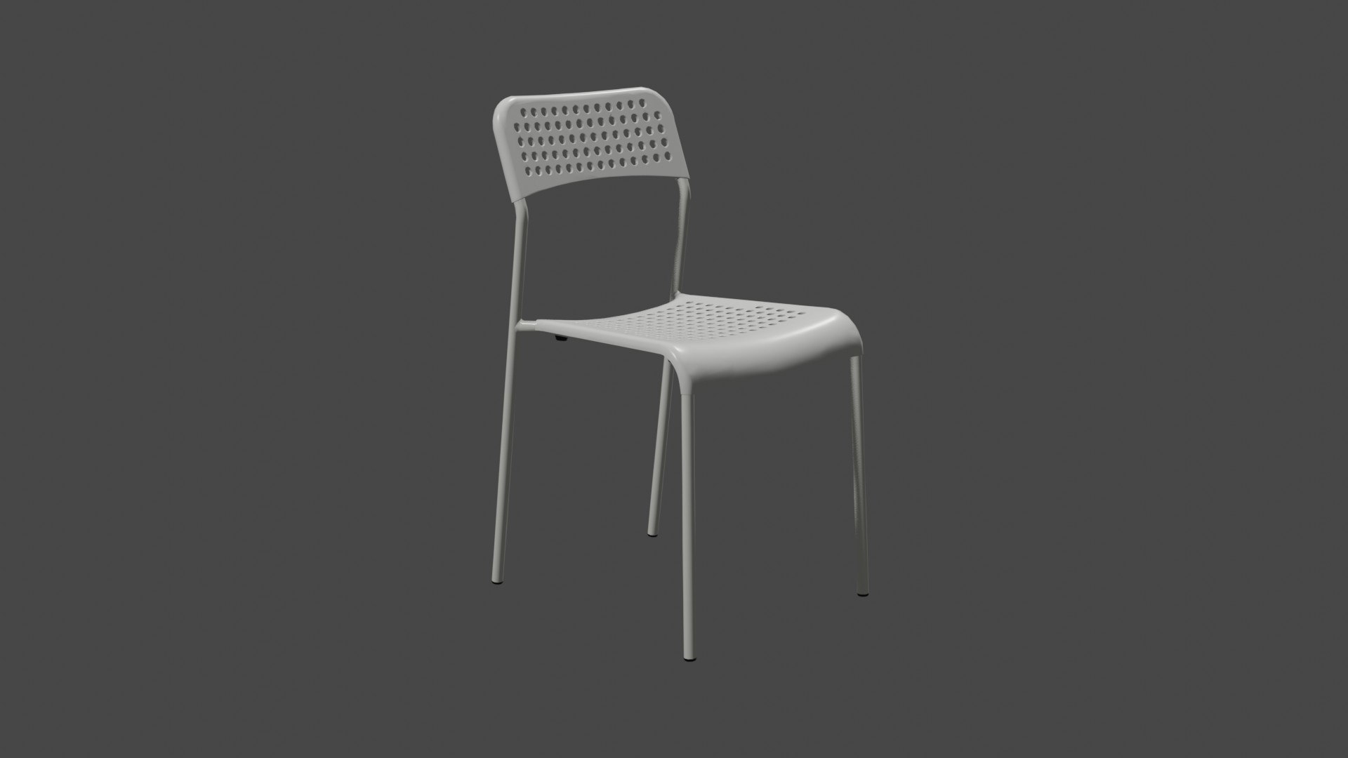 3D Ikea Chair ABBE Model - TurboSquid 2360278