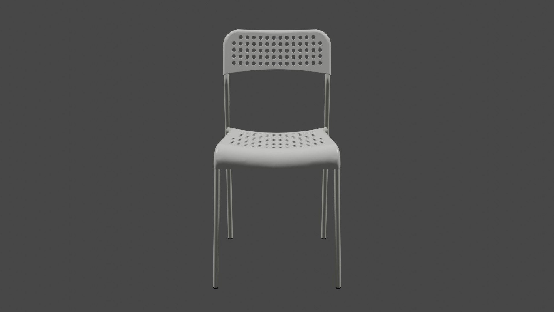 3D Ikea Chair ABBE Model - TurboSquid 2360278