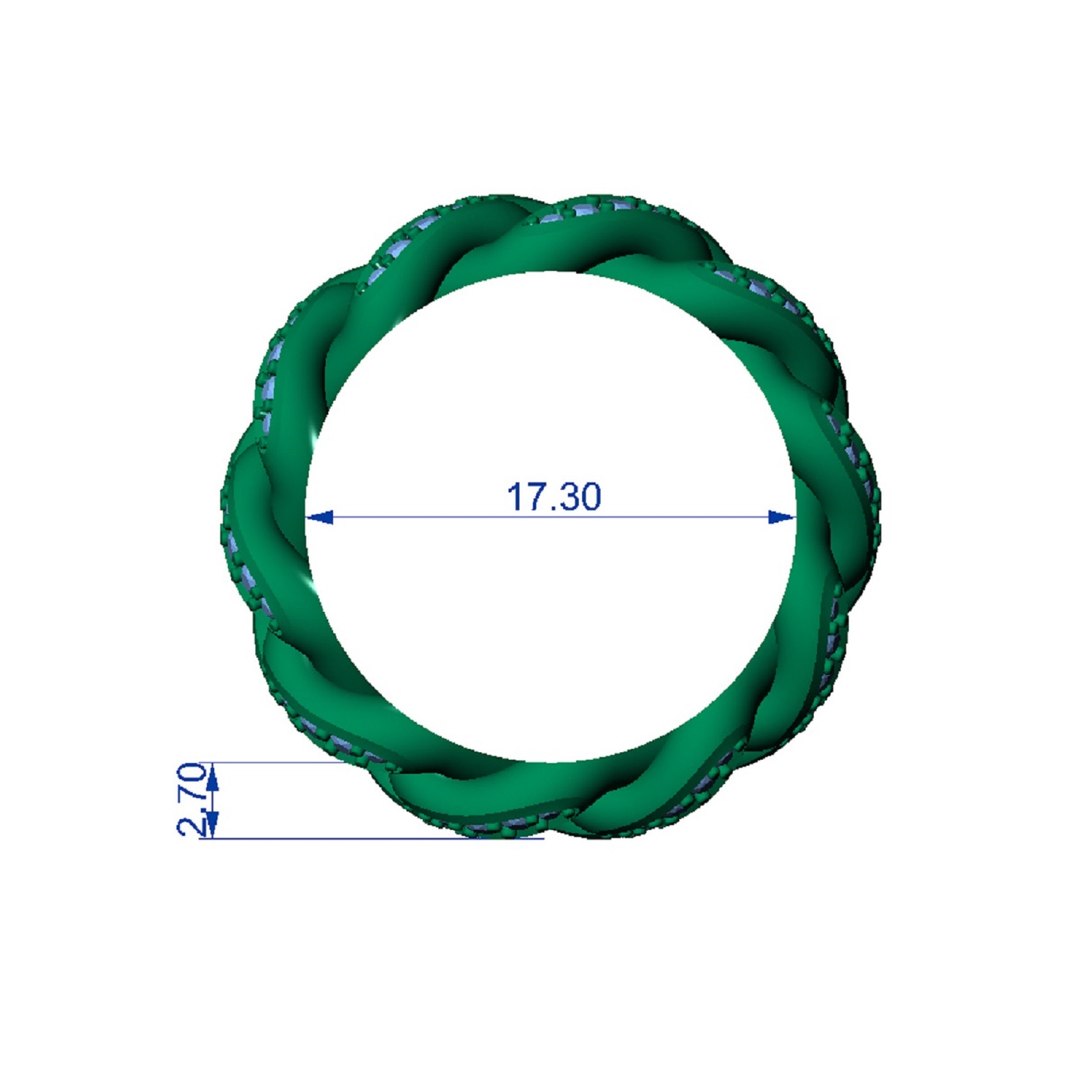 CUBAN RING 3D Model - TurboSquid 2302300