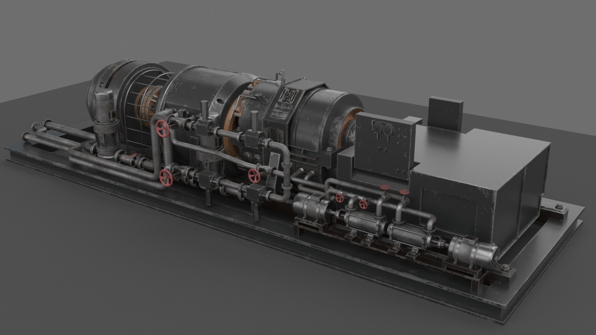 Machinery Device 3D Model - TurboSquid 1338875