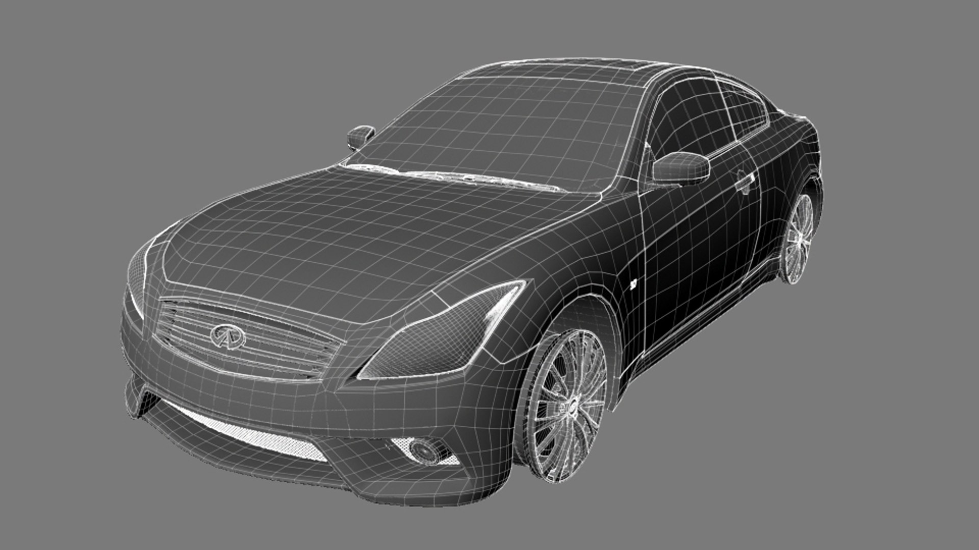 3d Infinity Car Model