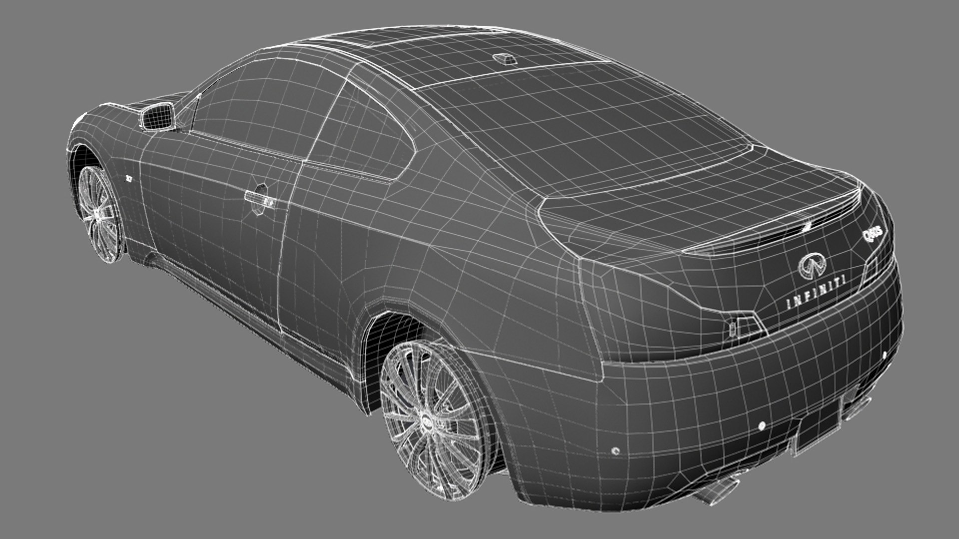 3d Infinity Car Model
