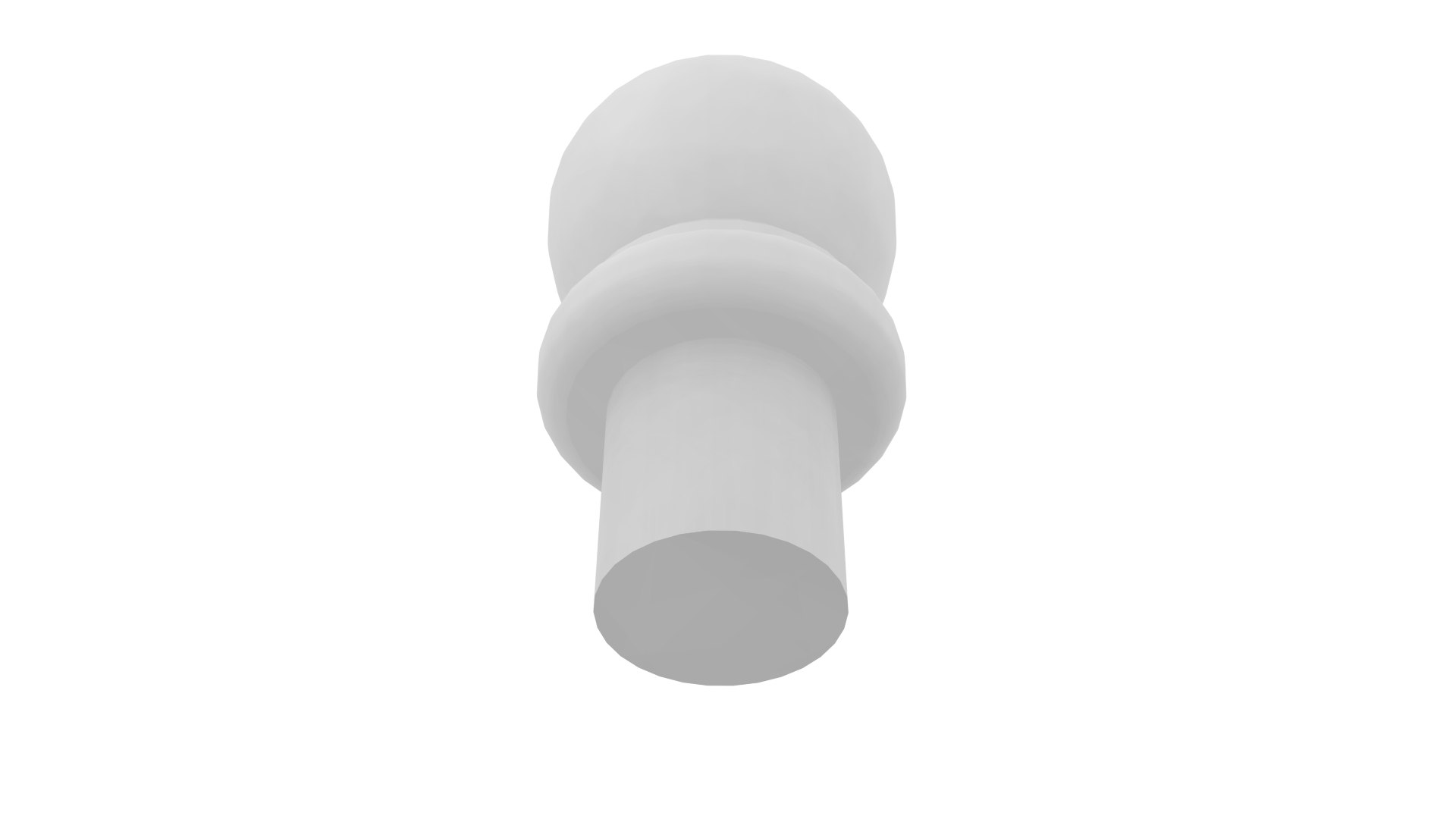 Staircase Newel Cap - Ball 3D - TurboSquid 2027925