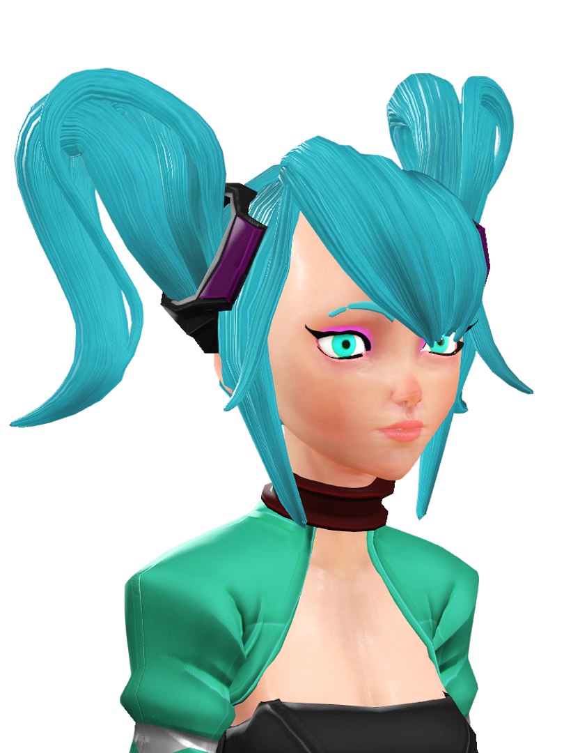 Cartoon 3D Rigged Cyberpunk Lima Character 3D Model Model - TurboSquid ...