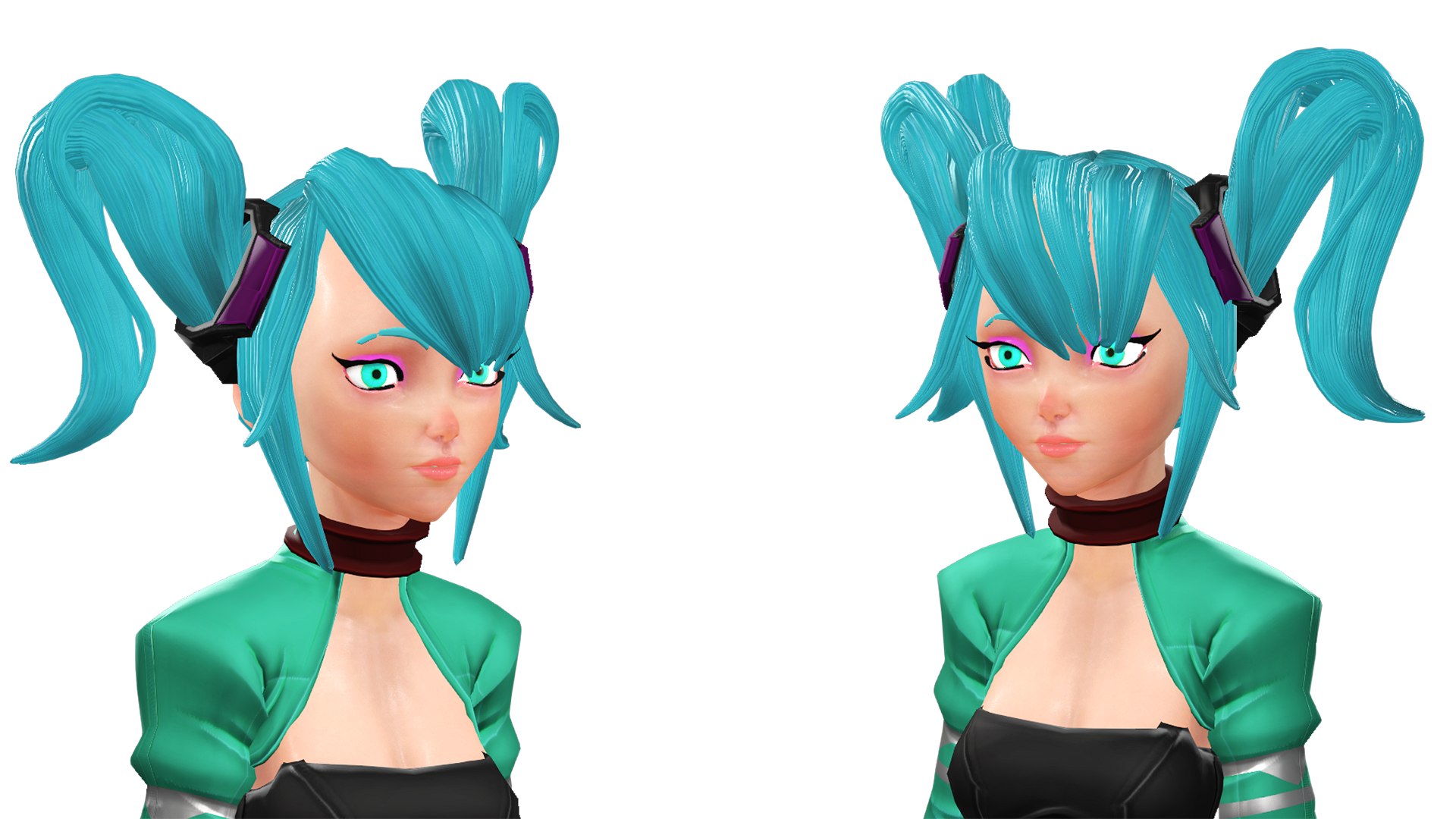 Cartoon 3D Rigged Cyberpunk Lima Character 3D Model Model - TurboSquid ...