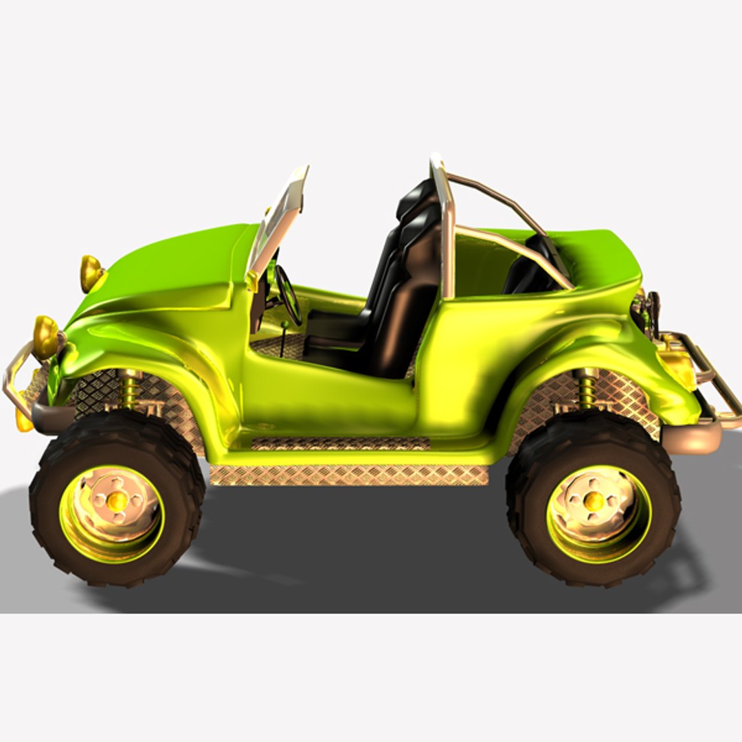 Sand Buggy 3d Model