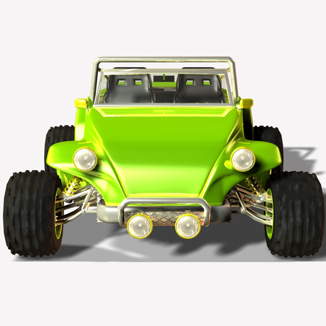 Sand Buggy 3d Model