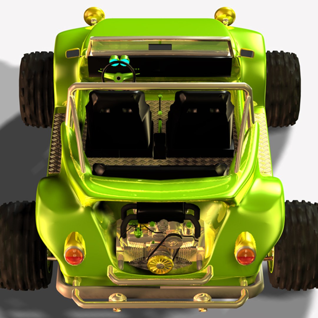 Sand Buggy 3d Model