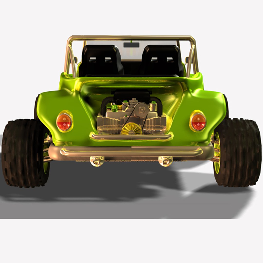 Sand Buggy 3d Model