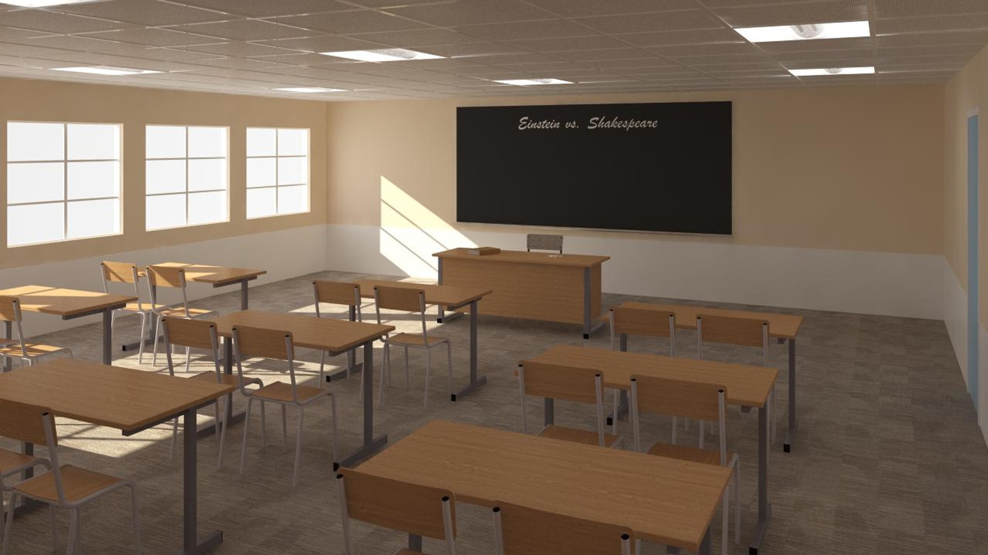 Maya Classroom Class Room
