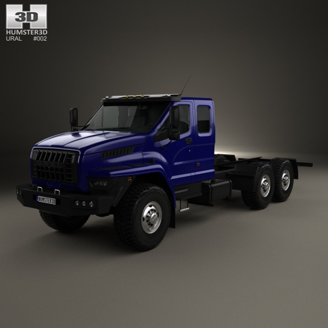 Ural chassis 2015 3D - TurboSquid 1276464