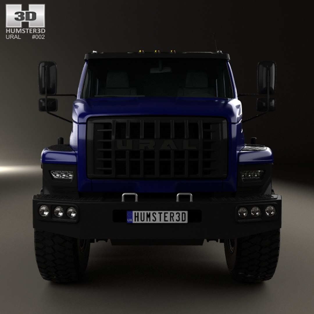 Ural chassis 2015 3D - TurboSquid 1276464