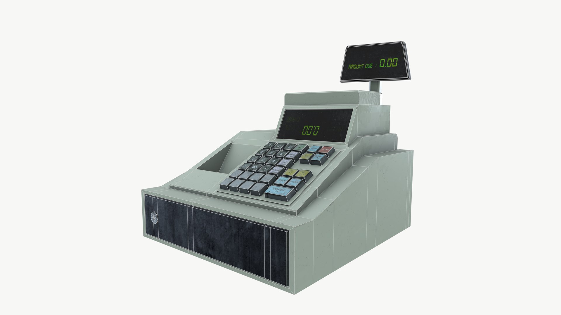 Cash Register Model - TurboSquid 2295634