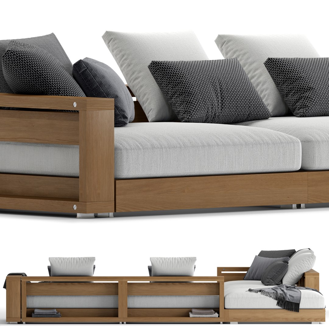 3D Flexform Hamptons Sofa Model - TurboSquid 2043322