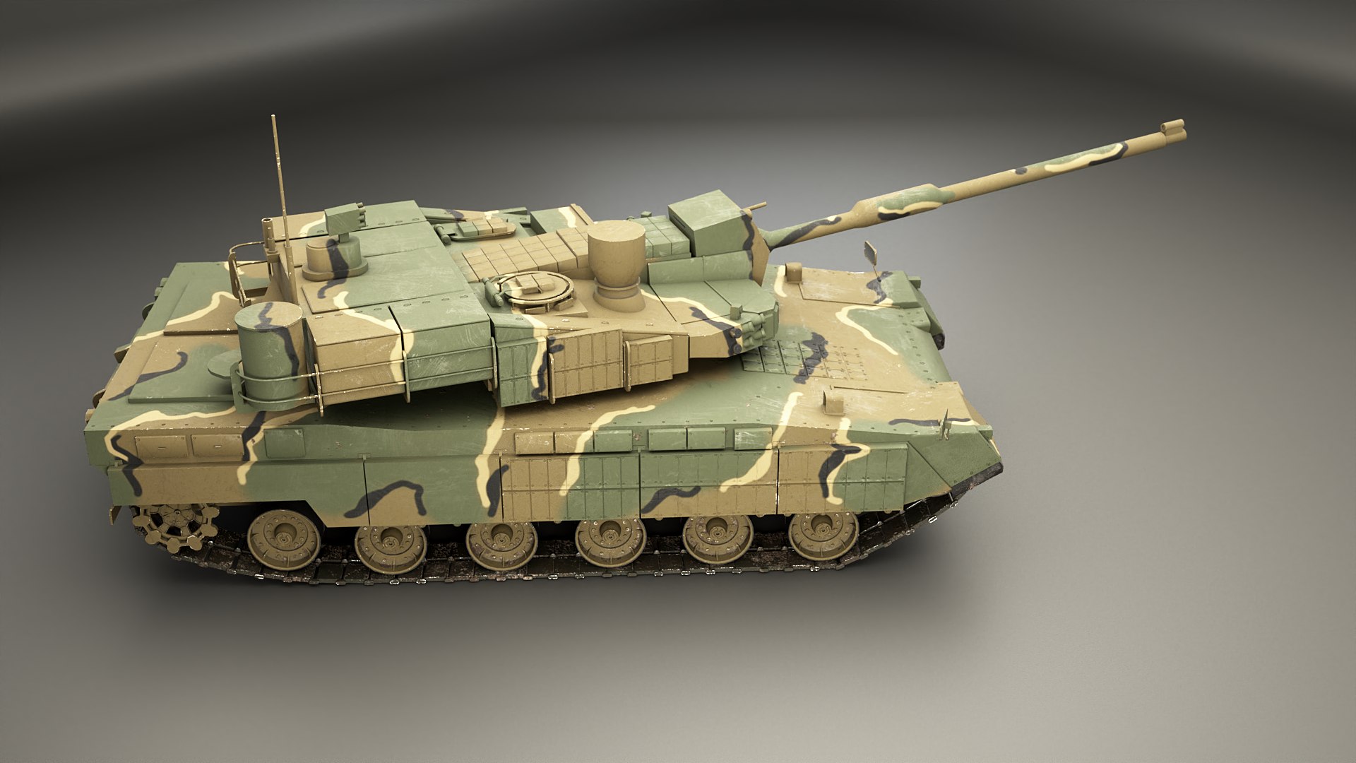 Korean K2 Black Panther Main Battle Tank 3D Model - TurboSquid 2292545
