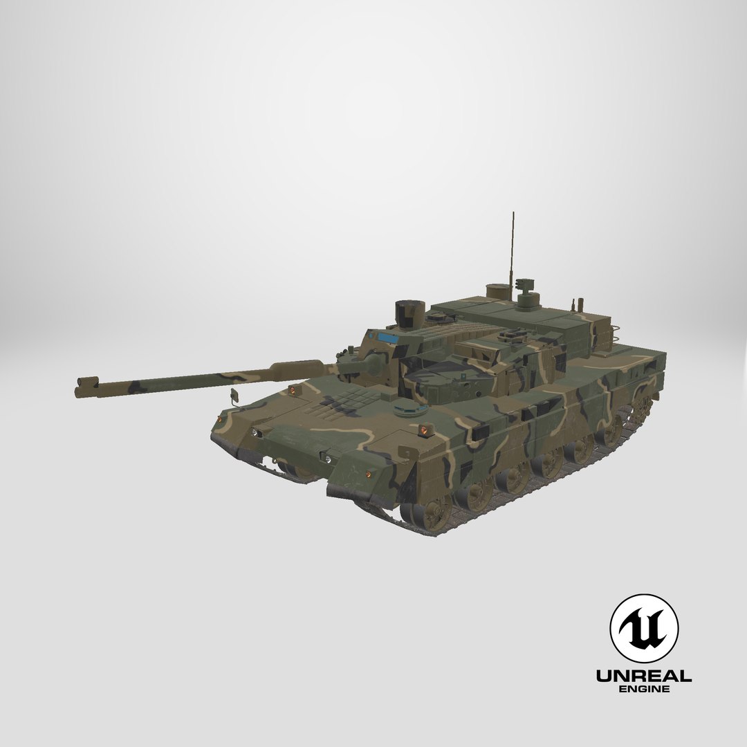 Korean K2 Black Panther Main Battle Tank 3D Model - TurboSquid 2292545