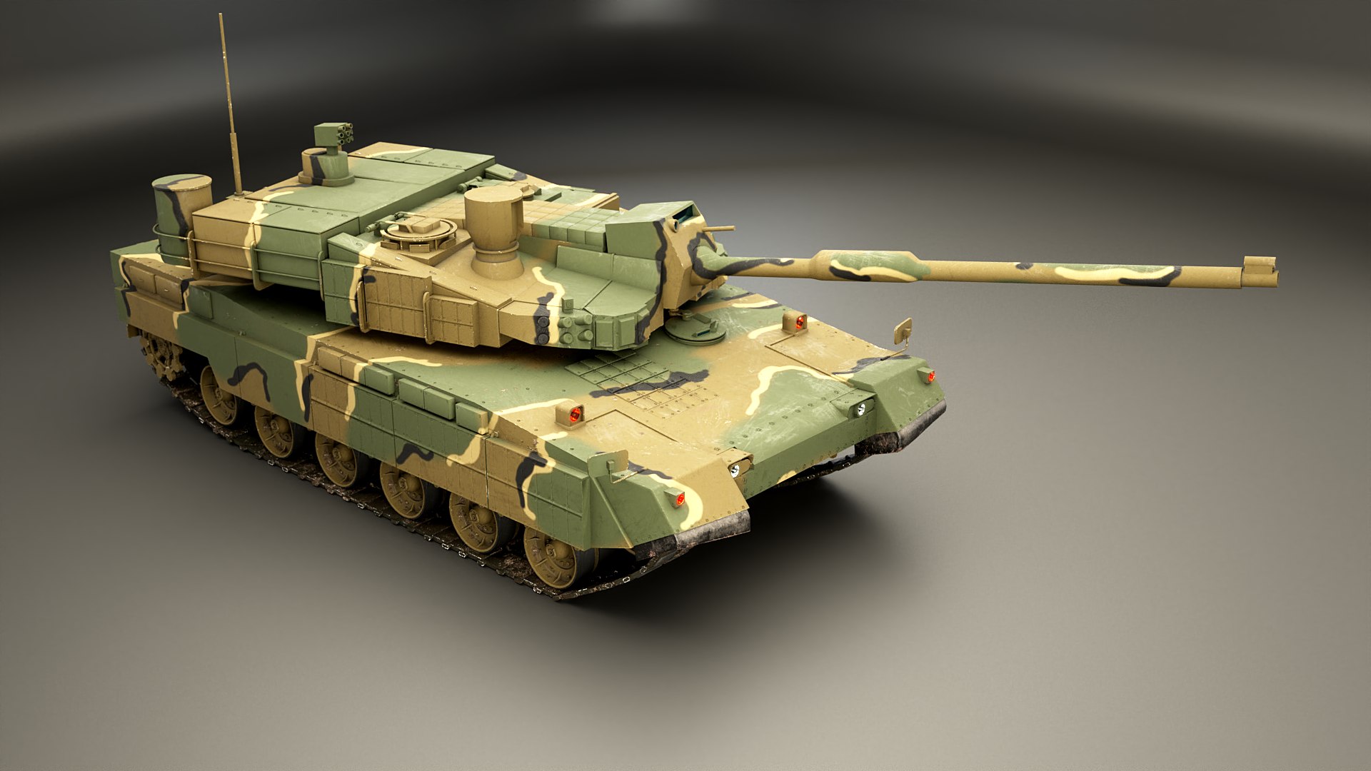 Korean K2 Black Panther Main Battle Tank 3D Model - TurboSquid 2292545