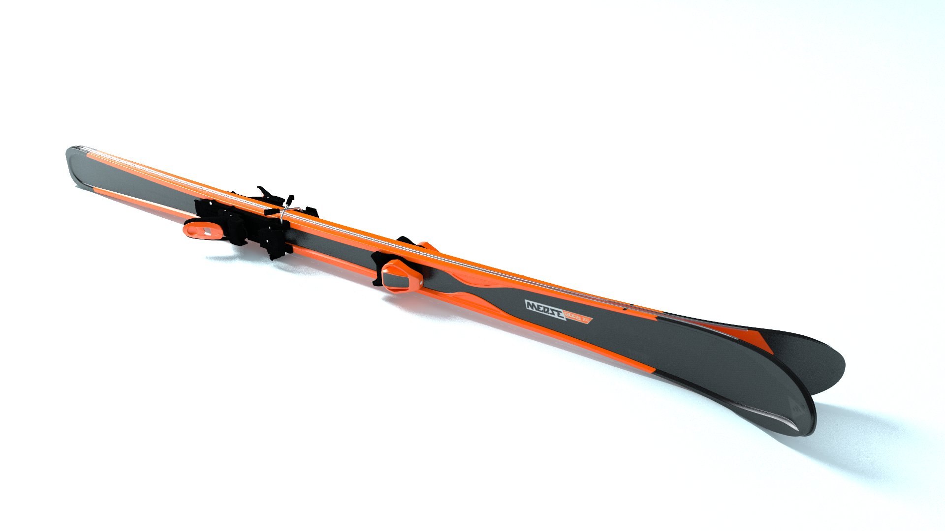 3d Model Skis Hd