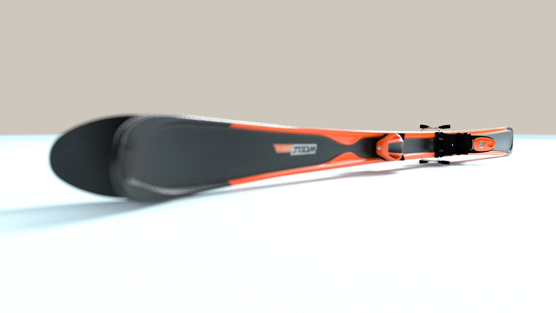 3d Model Skis Hd