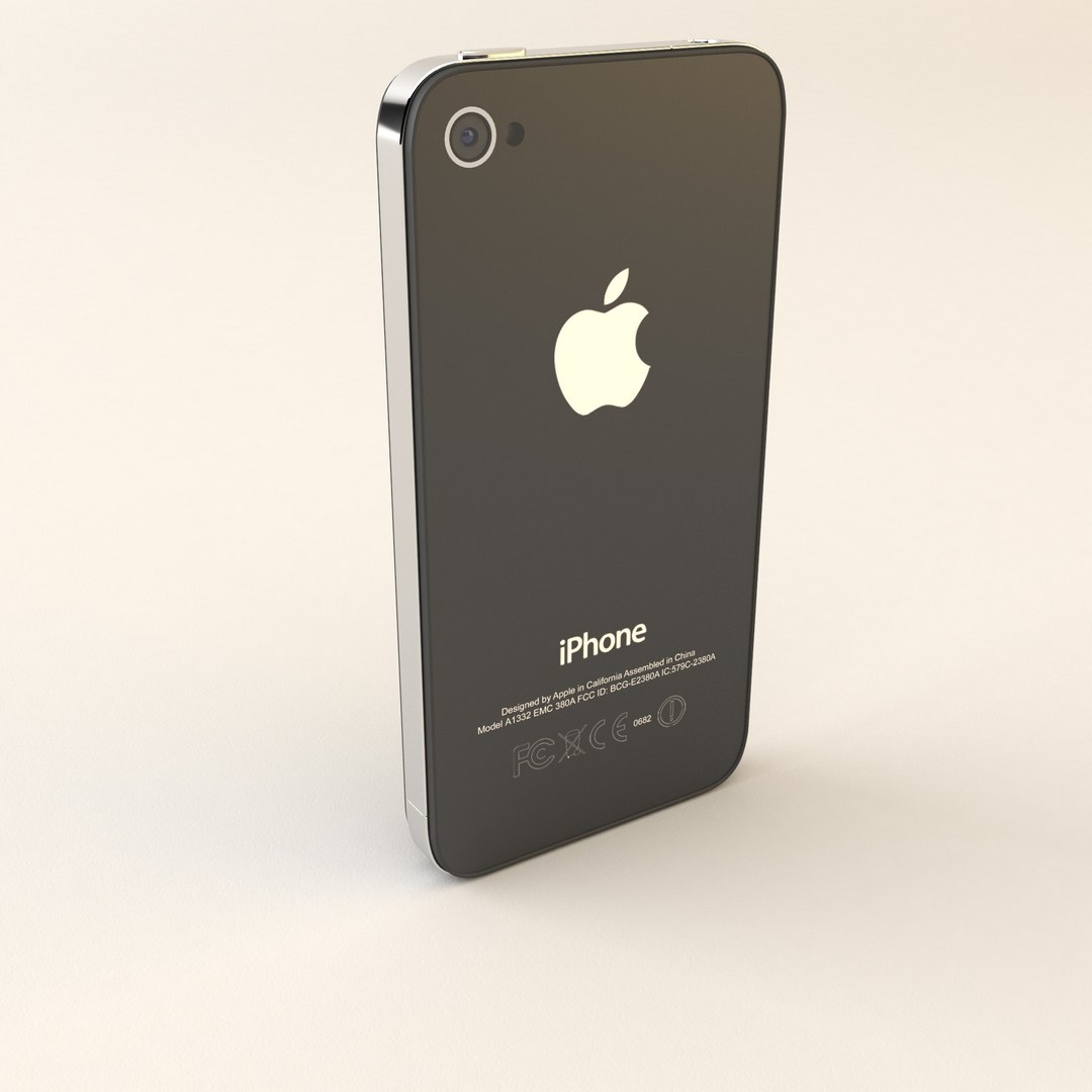 3d Apple Iphone 4 Cdma Model