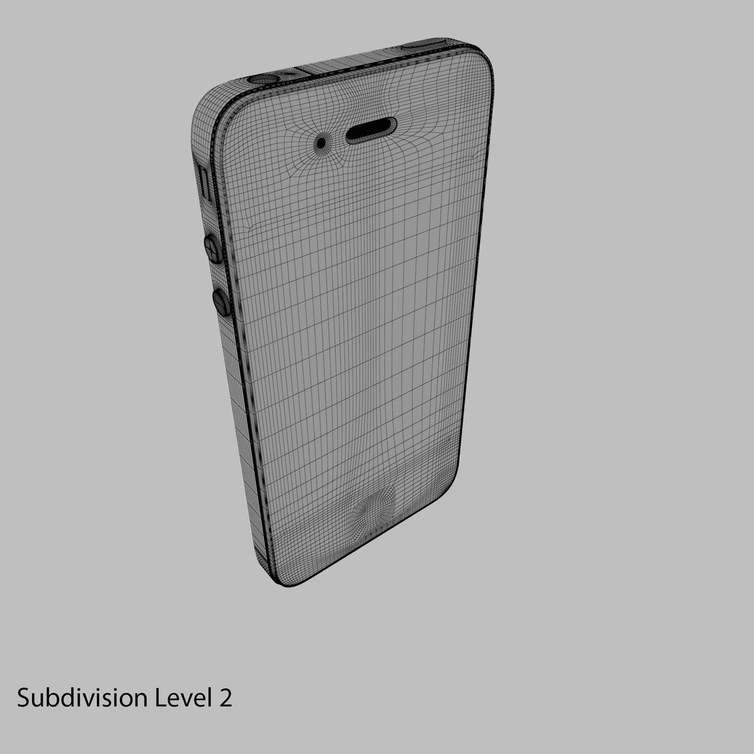 3d Apple Iphone 4 Cdma Model