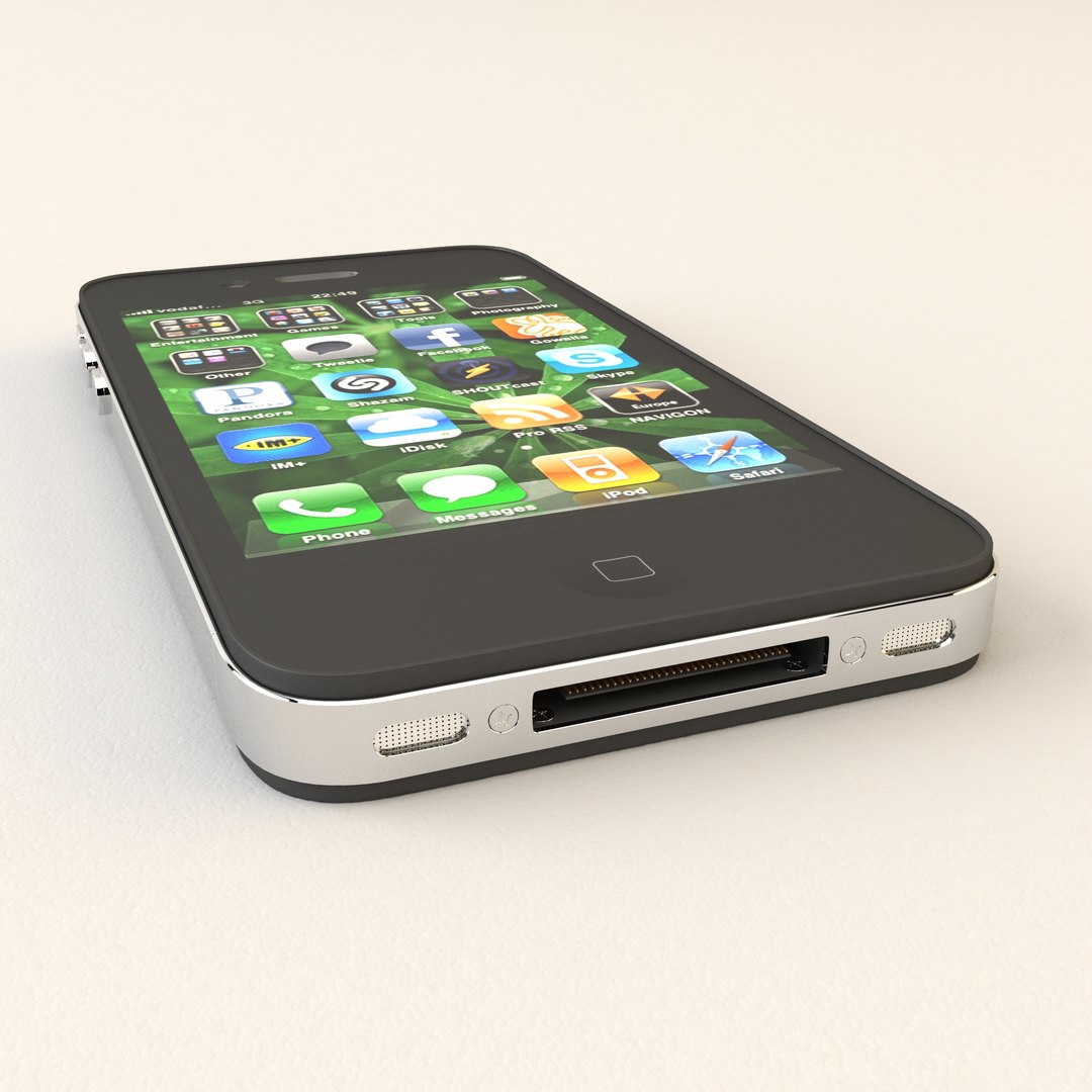 3d Apple Iphone 4 Cdma Model