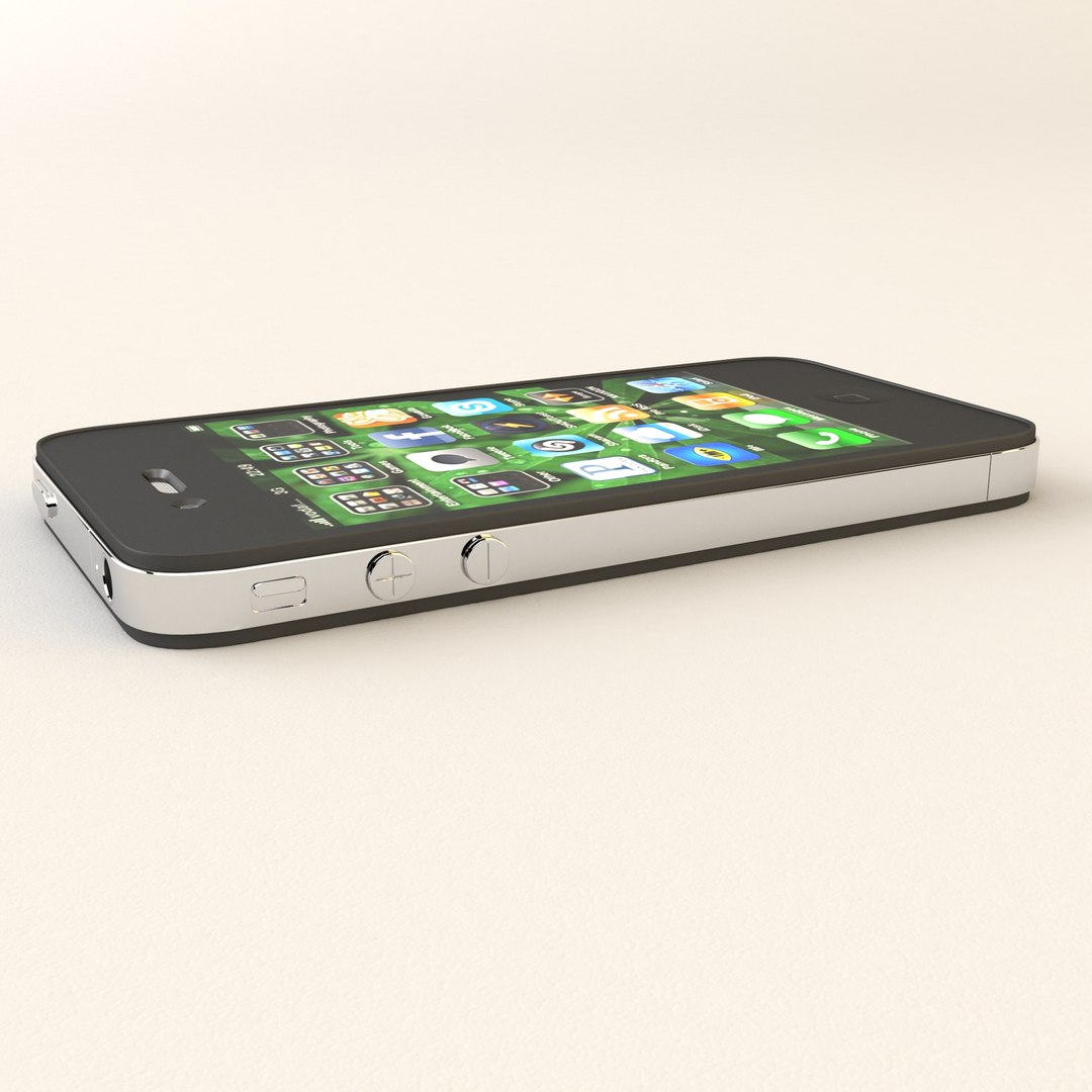 3d Apple Iphone 4 Cdma Model