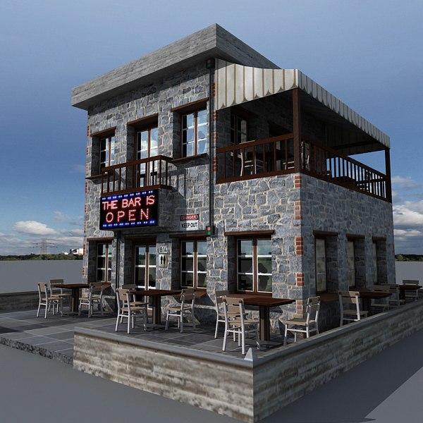 Tavern 3D Models for Download | TurboSquid