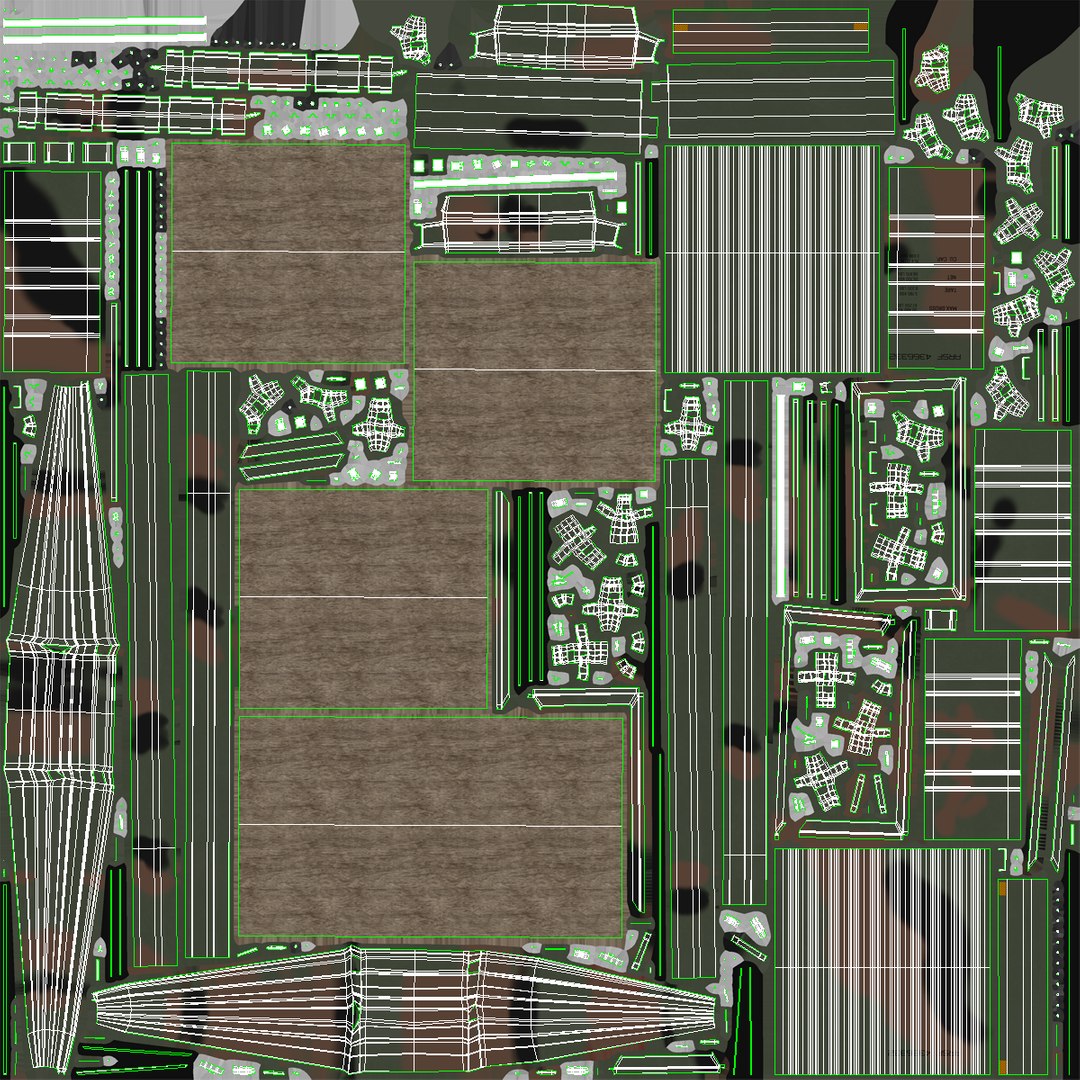 3D Intermodal Military Shipping Container 40-foot-long - TurboSquid 2348449