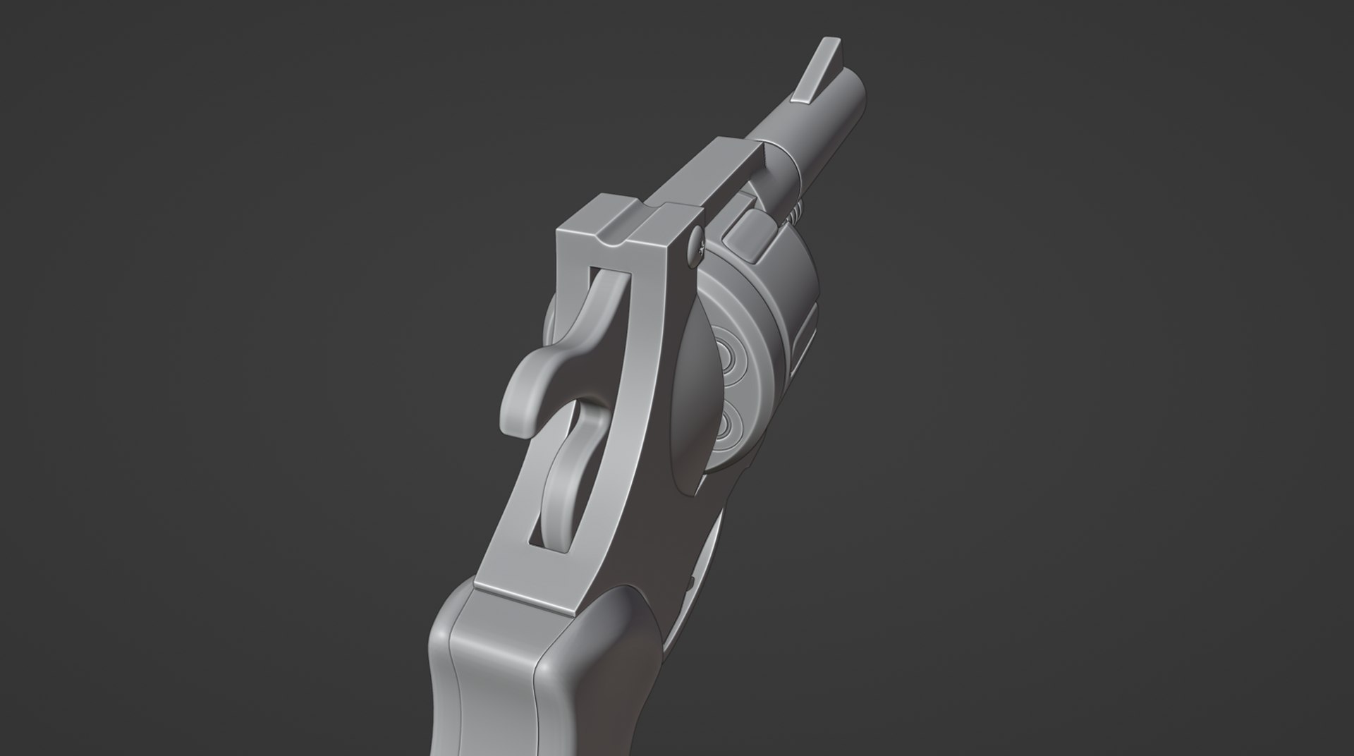 Old Antique Revolver 3D Model - TurboSquid 1977959