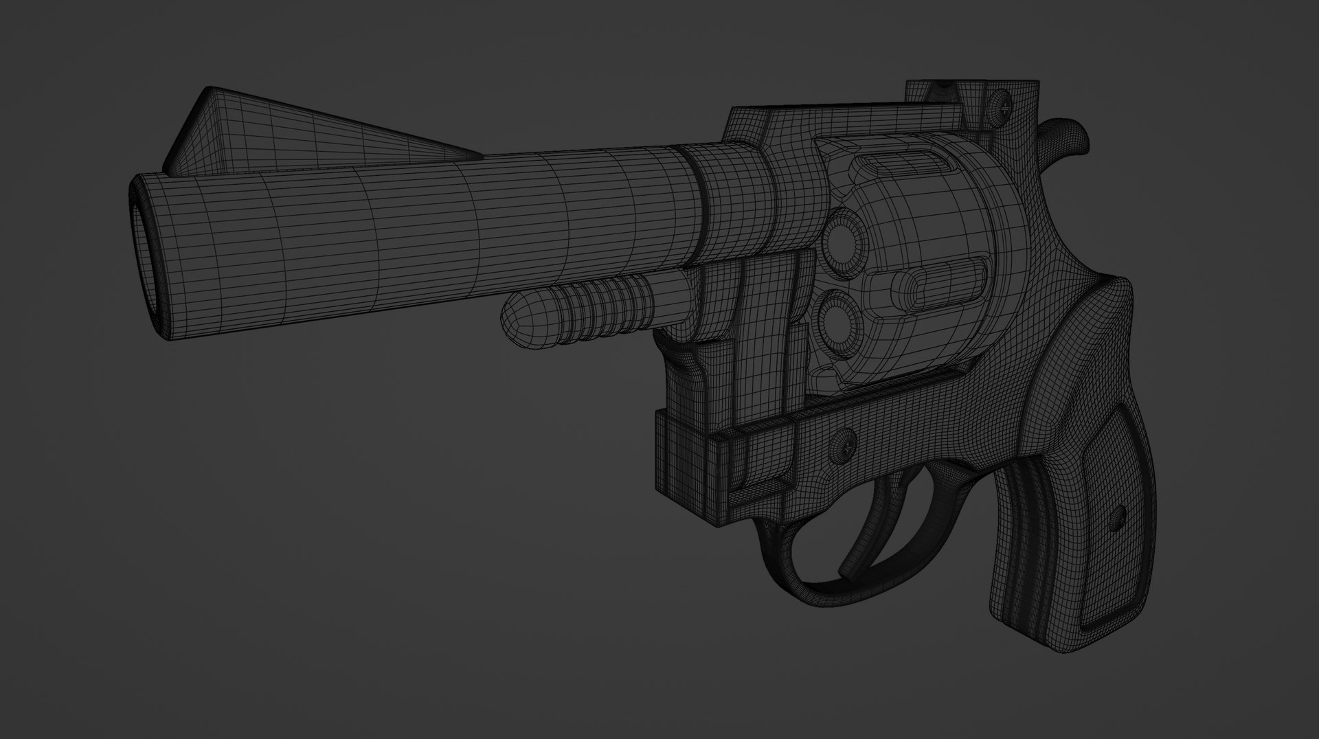 Old Antique Revolver 3D Model - TurboSquid 1977959