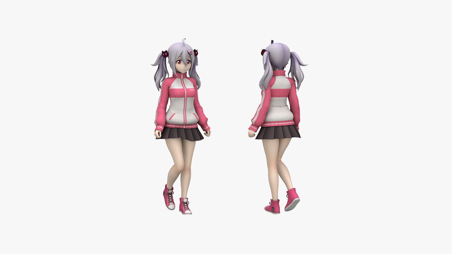 Anime Chiru Model - TurboSquid 2366788