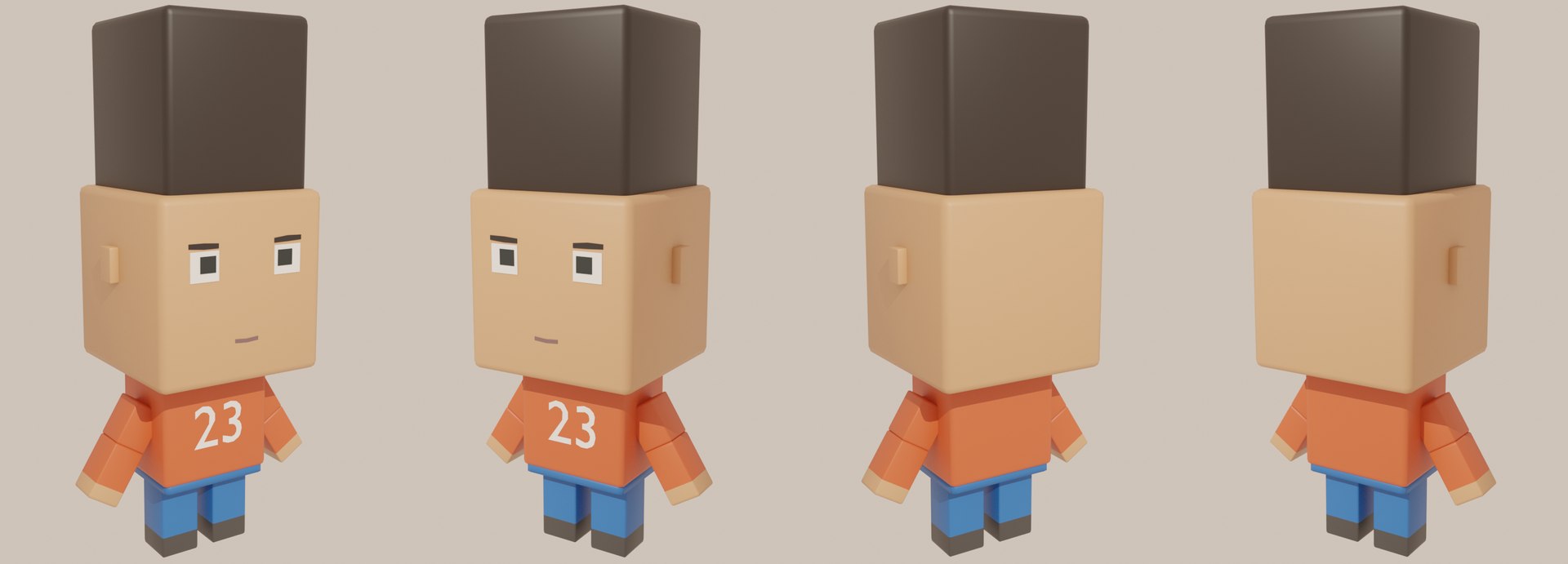 Cubic Characters 3D - TurboSquid 2378769